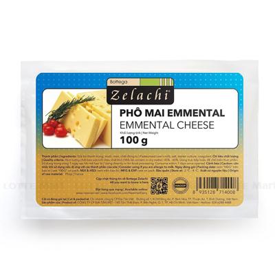 Phô Mai Bottega Zelachi Emmental Miếng 100G