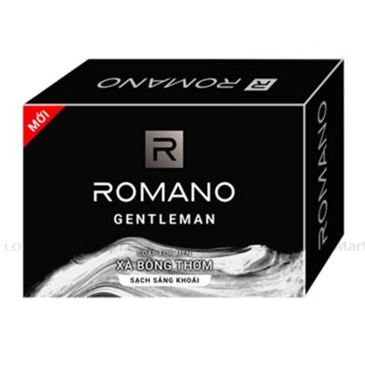 Xà Bông Cục Romano Gentleman Sạch Sảng Khoái Hộp 90G