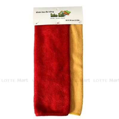 Lốc 2 Khăn Lau Đa Năng Kinkit 30X30Cm (Giao Màu Ngẫu Nhiên)