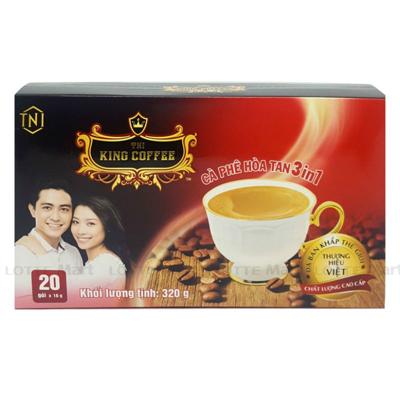 Cà Phê King 3 In 1 16G (Hộp 20 Gói)