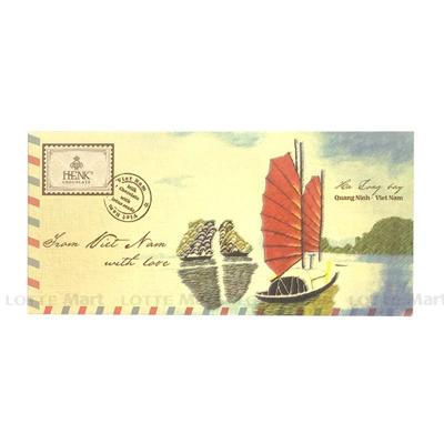 Socola Henk Bìa Thư Hat Sen 100G