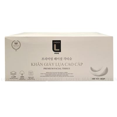 Choice L 4-Ply Premium Facial Tissue 100 Sheets