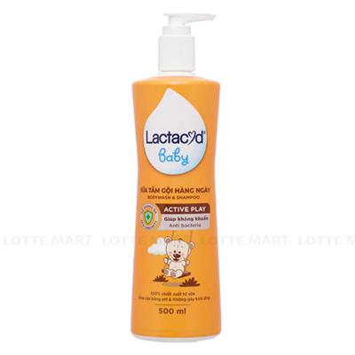 Sữa Tắm Gội Lactacyd Baby Active Play Dưỡng Ẩm và Giảm Kích Ứng Cho Da ...