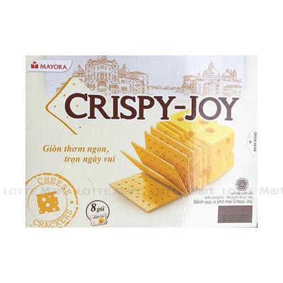Bánh Crispy Joy Vị Phô Mai 312G